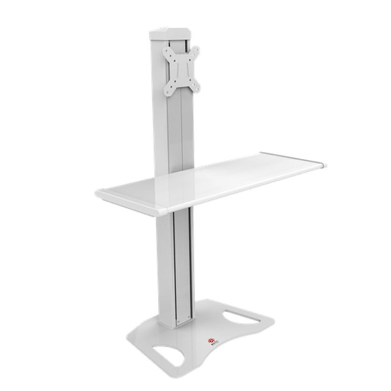 Single Display Height Adjustable Monitor Lift Stand For Most 13”-32 ...